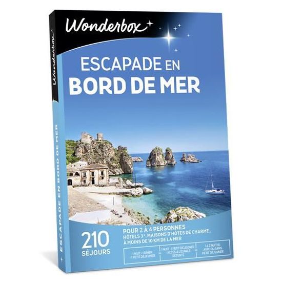 Coffret cadeau - Escapade en bord de mer - Cdiscount Au quotidien