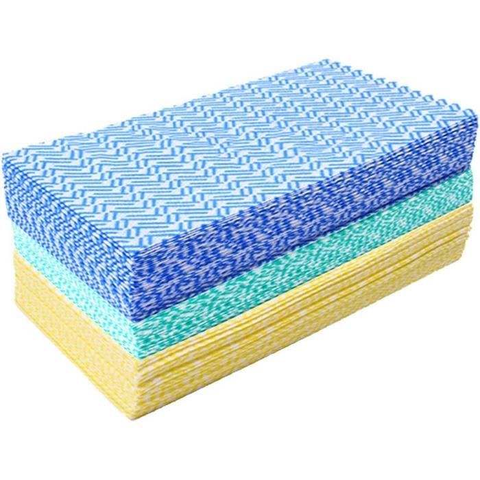 Lavette Non Tissée Lavable,Chiffon Jetable J Cloth,Dish Cloth-30 pièces ...