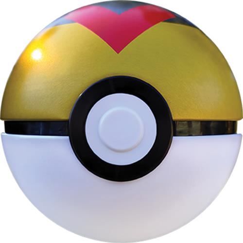 POKEBALL METAL CONTENANT 3 BOOSTERS EPEE ET BOUCLIER ET UNE PIECE ...