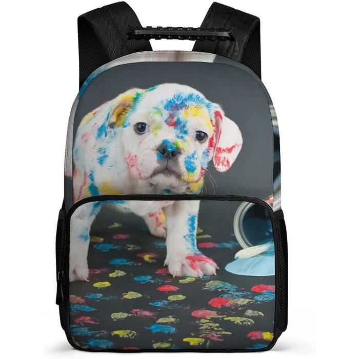 Sac À Dos Mode Pour Adolescents Animal Puppies Boys Girl Sac À Dos ...