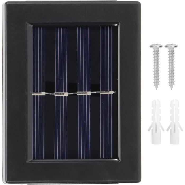 Lampes Solaires De Clôture, Lampes Solaires De Terrasse, Appliques Murales Solaires Extérieures ...