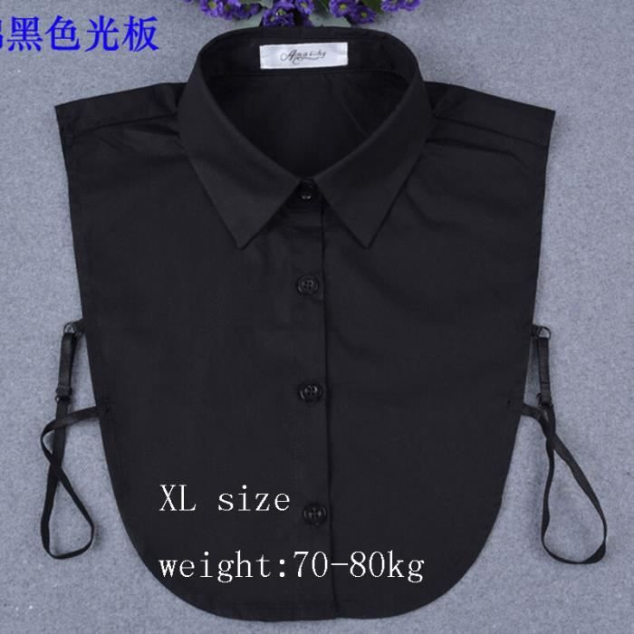 Noeud papillon,Faux Col détachable pour homme, 100% coton, accessoire ...