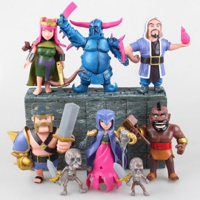 8 pièces Clash of Clans Figurines COC jeu Jouets produits - Cdiscount ...