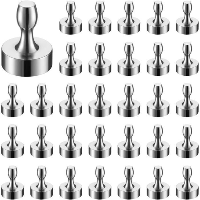 Mini Aimants Frigo, Puissants Petits Aimants Punaise Pour Cuisine ...