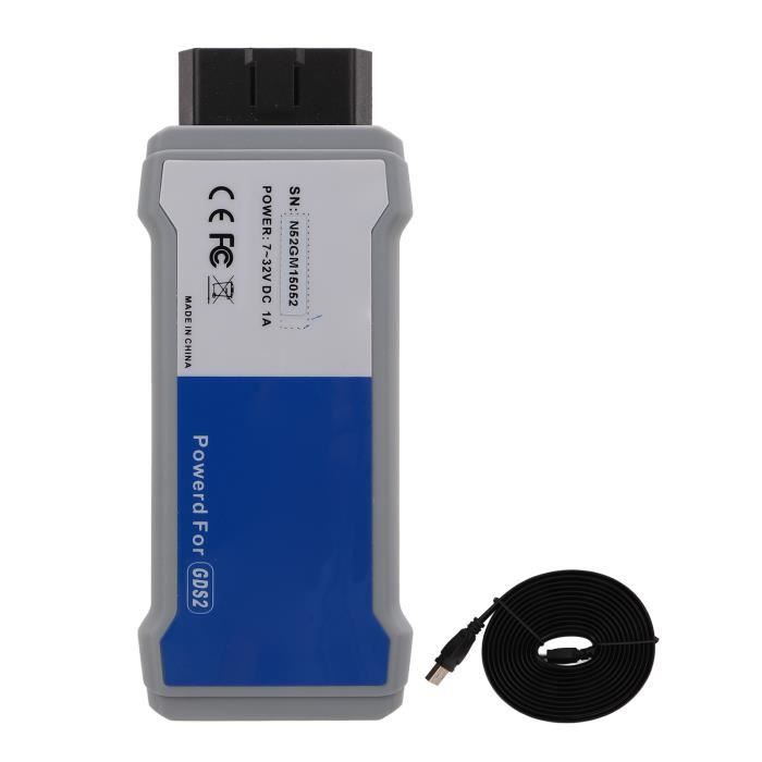 Interface de diagnostic - DIOCHE - Scanner OBD2 - Compatible GDS2 et ...