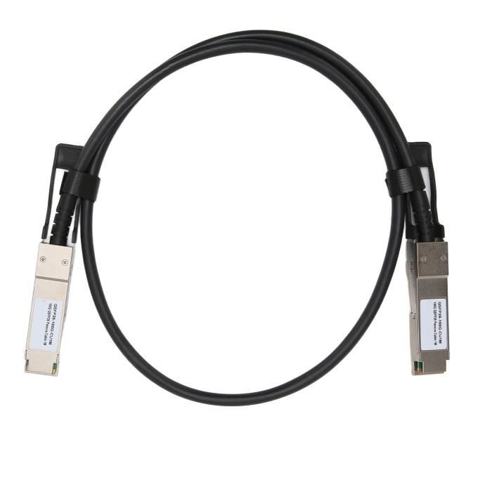 Garosa Câble DAC QSFP28 100G Câble DAC 100G QSFP28 QSFP28 à QSFP28 100G ...