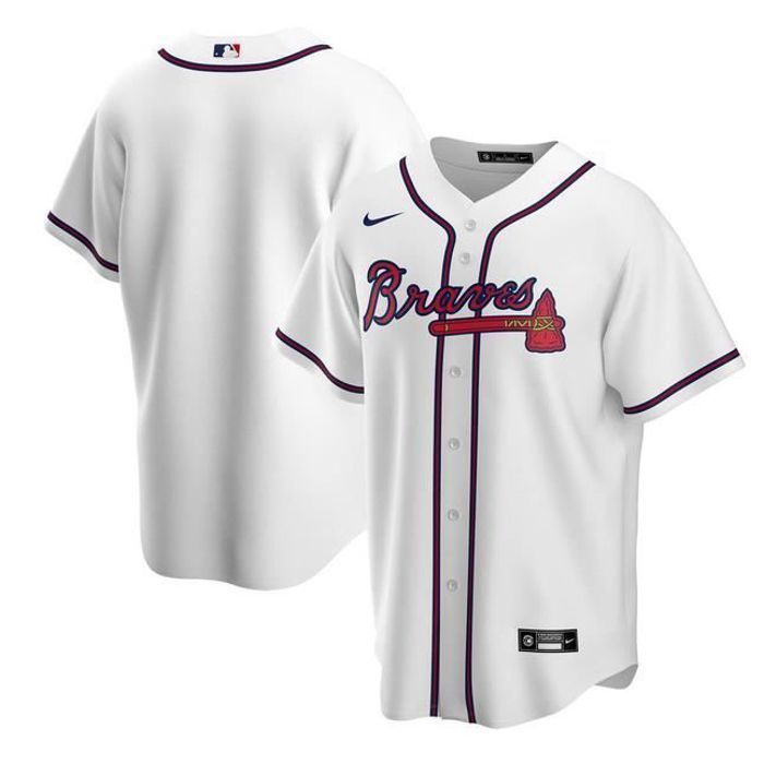 Nike 2020 Replica MLB Jersey Home Atlanta Braves - White - Cdiscount Sport