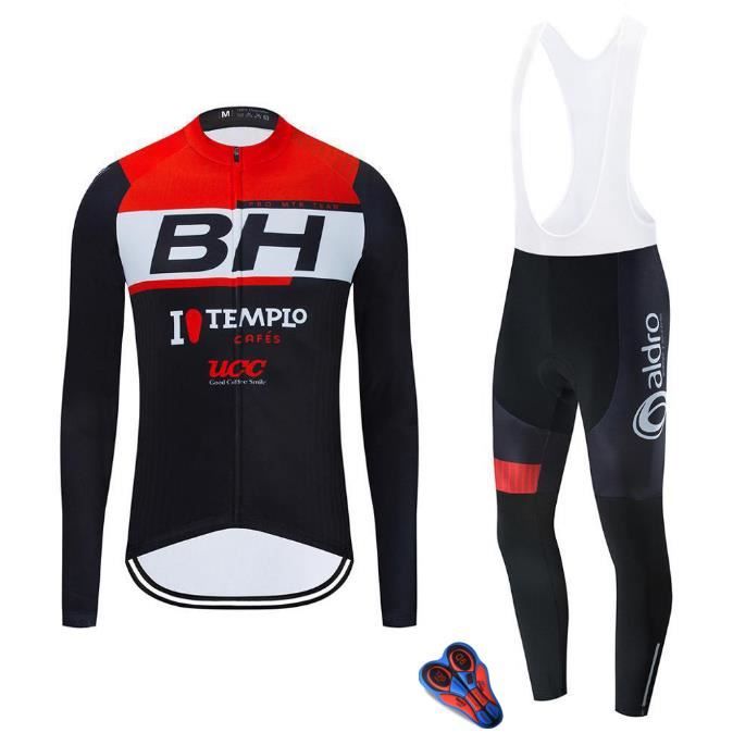 Le nouveau Maillot Spécial de Cyclisme Homme Manches Longue Tenue de ...