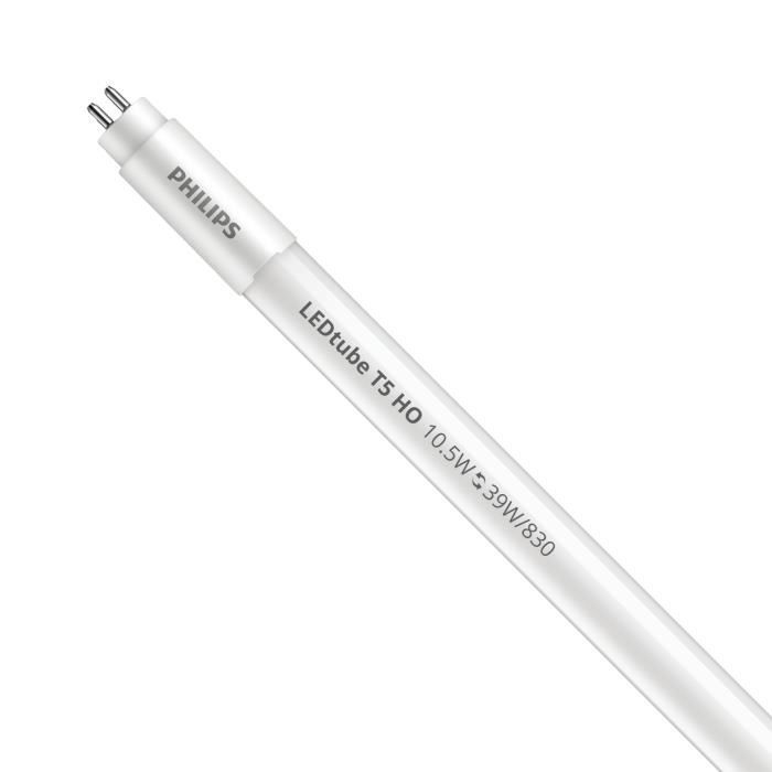Tube LED T5 - PHILIPS - MASTER - 10.5W - 1500lm - Blanc Chaud 3000K ...