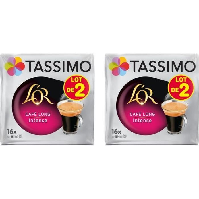 [ Lot de 2 ] Café long intense L'Or x32 dosettes - 208g - Cdiscount Au ...