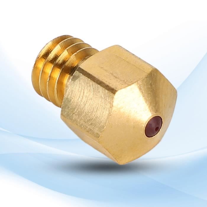TMISHION MK8 Ruby Nozzle 0.4mm Nozzle, for 3D Printer informatique ...