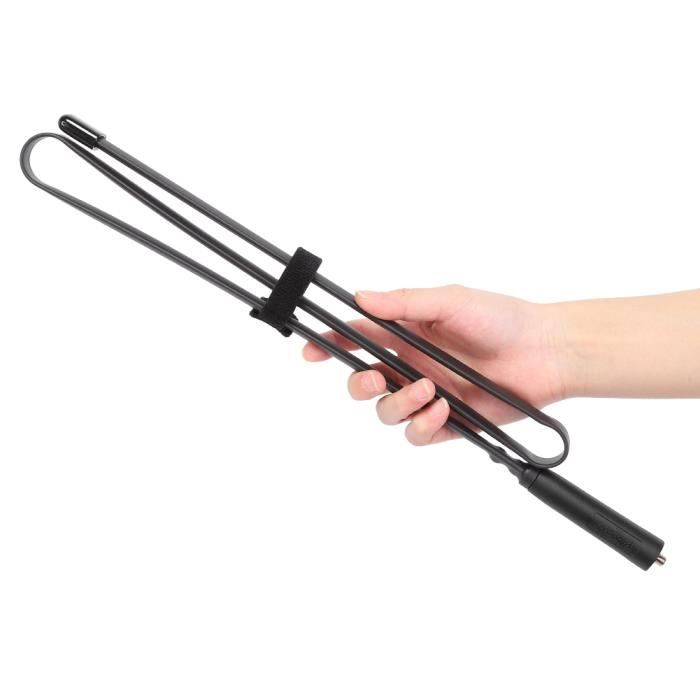 TMISHION Antenne pliable Antenne radio bidirectionnelle pliable SMA-F ...