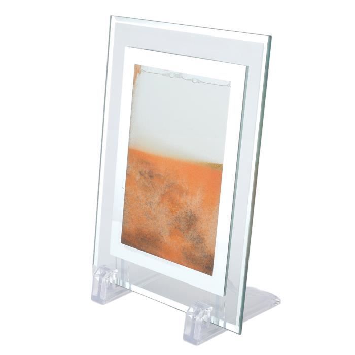 Décoration de sable mobile - VGEBY - Art Liquid Motion - Verre - 17,7 x ...