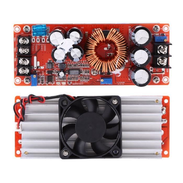 YOSOO Module élévateur Step Up Module, 1200W DC-DC Step-up Boost Converter Constant Current ...