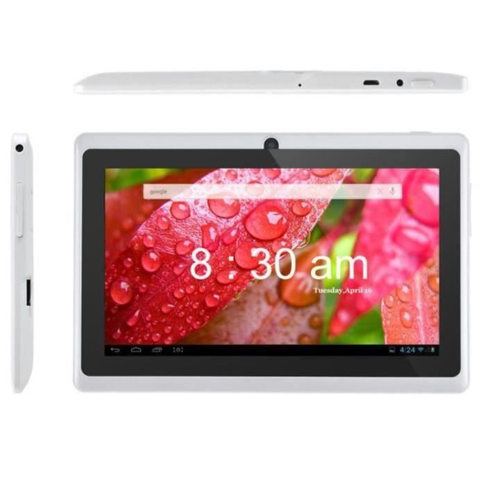 BL01274-Tablette Q88 7 pouces - Mémoire flash quadruple cœur 1g + 16g ...