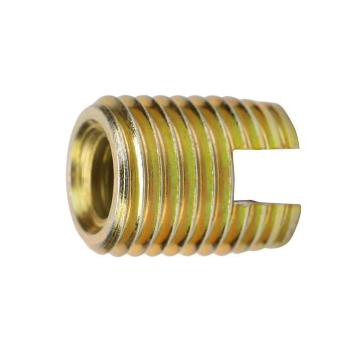 QIL Insert de filetage autotaraudeur 20Pcs Vis en Acier au Carbone à Filetage Autotaraudeur ...