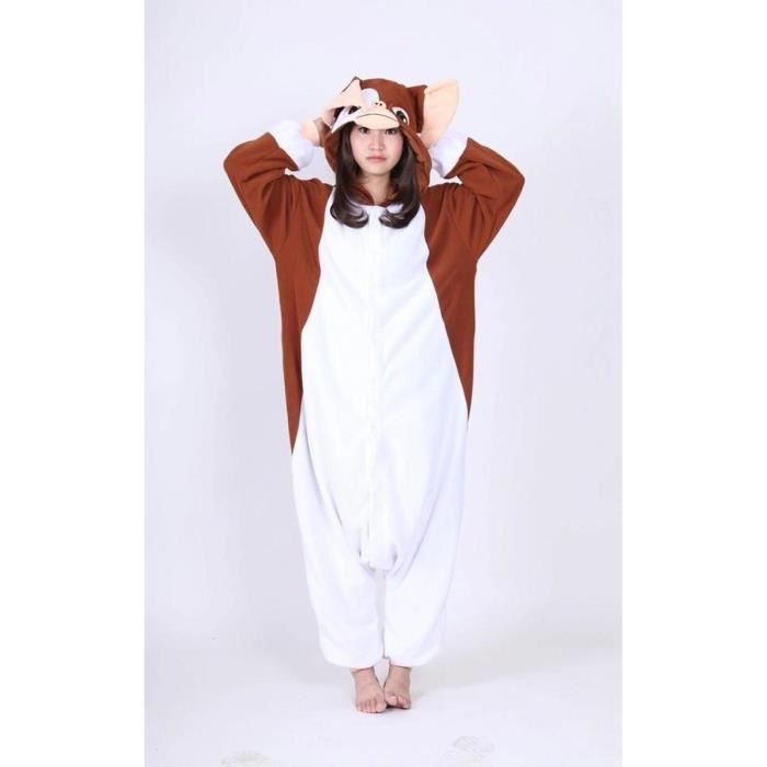 Adulte Animal Gremlins pyjamas dessin animé monstre Onesies Cosplay ...