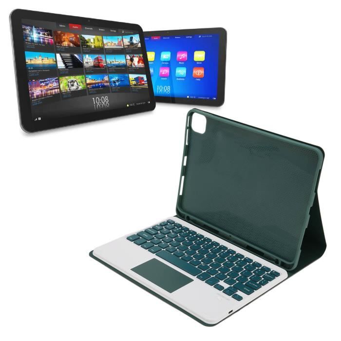 Mxzzand Pour IOS Tablet Pro Clavier Clavier de tablette Trackpad ...
