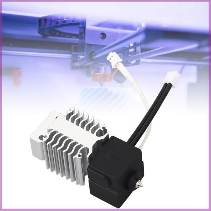 Kit Hotend D'extrudeuse pré-assemblé pour Imprimante 3D, Bloc Chauffant en Céramique pour Ender ...