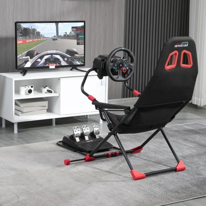 Siège de simulateur auto - Amstrad - AMS-RACE-SEAT - Support pour ...