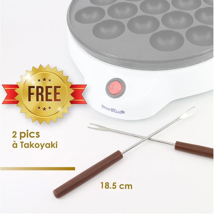 Appareil Electrique A Takoyaki Avec Pics Inclus, Facile Et Simple A ...