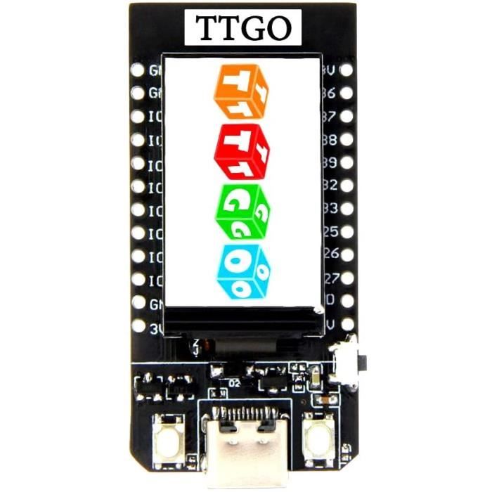 Barebone - Limics24 - Carte Développement Module Wifi T-Display Esp32 ...