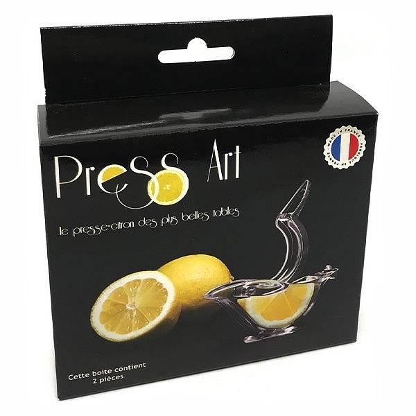 Presse Citron - Press Art - Design Deluxe - Lot de 2 - Plastique ...