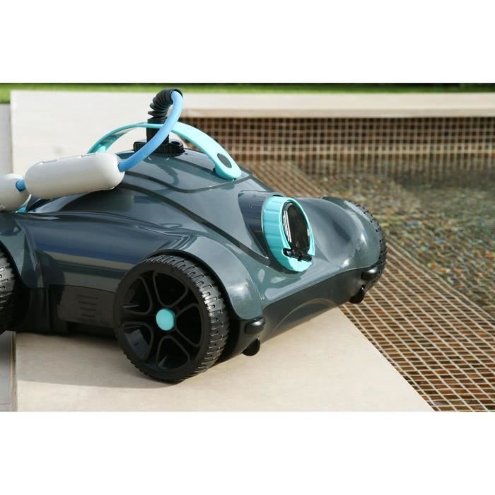 Robot de piscine - Bestway - Moly - Autonome - Gris - Cdiscount Jardin