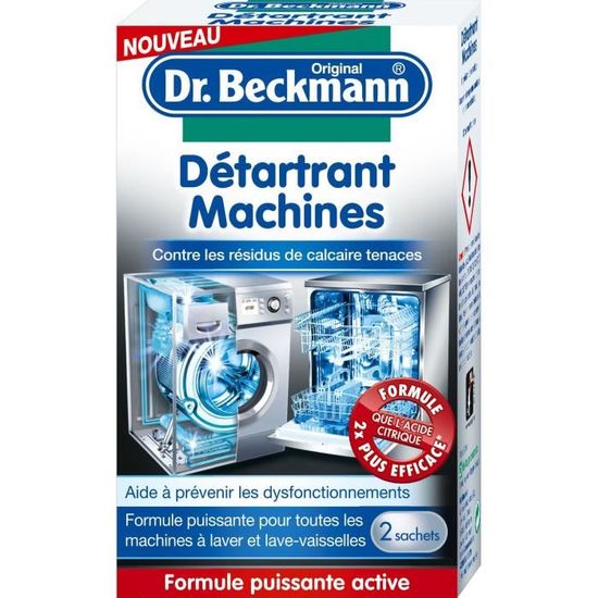 DR BECKMANN Détartrant machines - 2 x 50 g - Cdiscount Maison