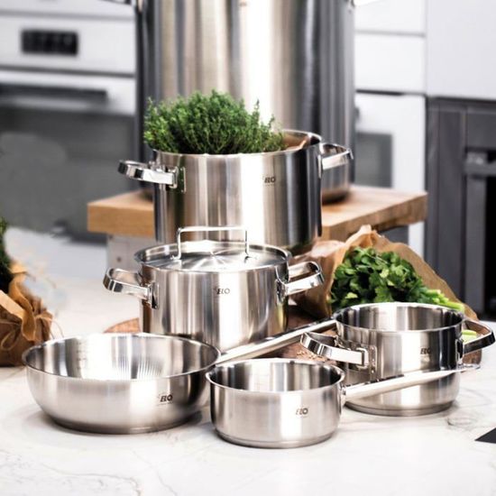 Casserole inox 16 cm, casserole induction inox, casserole tous feux ...