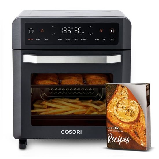 COSORI Mini Four Airfryer Multifonction 12 litres - noir - Cdiscount Electroménager