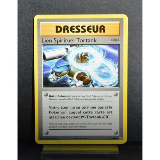 Carte Pokémon 73-108 Lien Spirituel Tortank XY - Évolutions NEUF FR ...