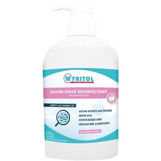 WYRITOL Savon liquide désinfectant - 500 ml - Cdiscount Electroménager