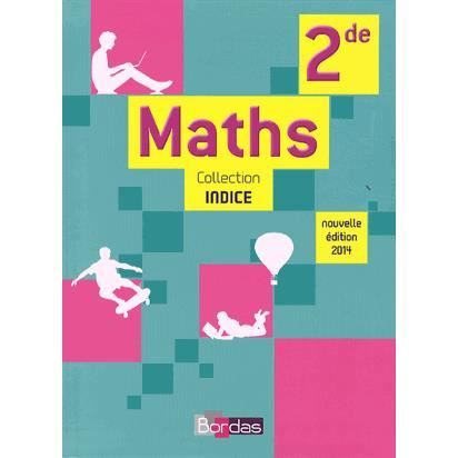 Maths 2de - Cdiscount Librairie