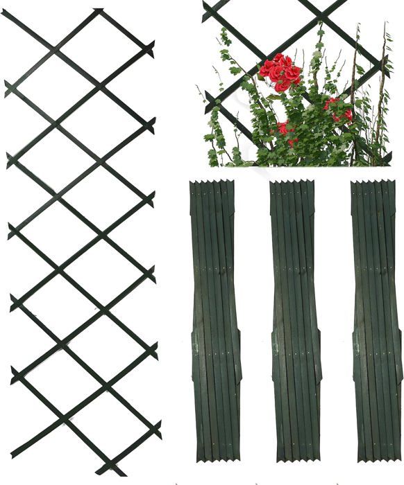 DIVCHI Treillis mural extensible eois pour plantes grimpantes ...