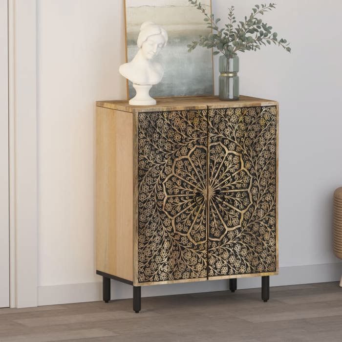 NEUF"Commode d'angle - Buffet Bas Salon - Buffet de rangement - Meuble ...