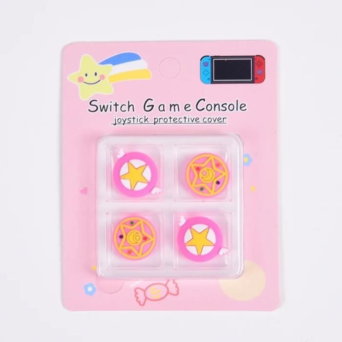 Thumb Stick Grip Cap pour Nintendo Switch, Oled, NS Lite, Cute Cartoon, PomerCon Contrmatérielle ...