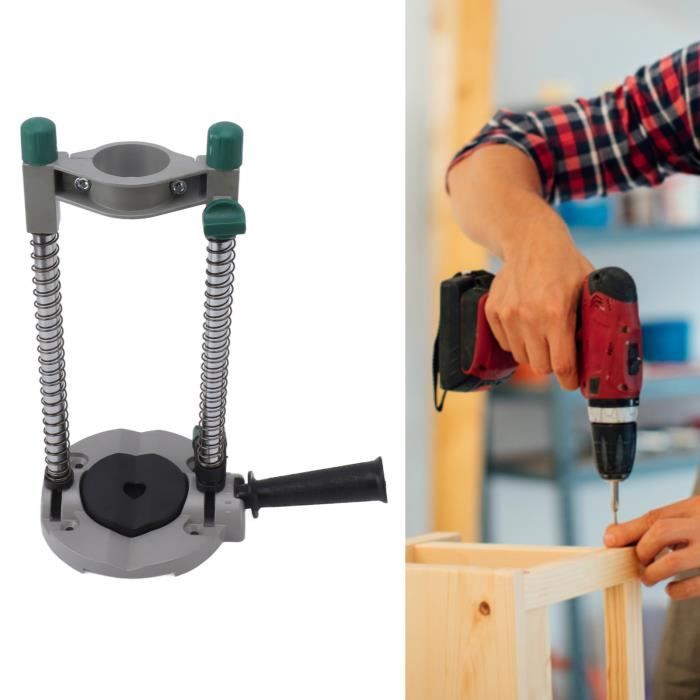 Akozon Support Perceuse Réglable 45 Degrés - Cdiscount Bricolage
