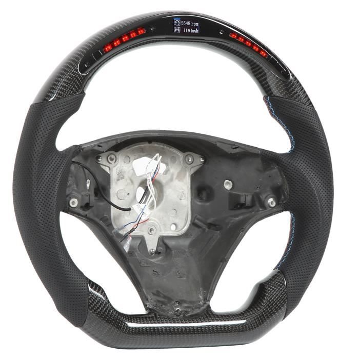 Akozon Volant LED Feux de Changement de Vitesse LED en Fiber de Carbone ...