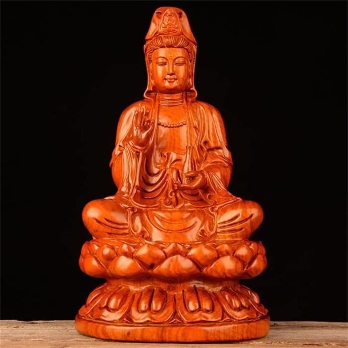 Statue De Guan Yin En Bois Quan Yin - Statue Bouddhiste Avalokiteshvara ... Statue De Guan Yin En Bois Quan Yin - Statue Bouddhiste Avalokiteshvara ...