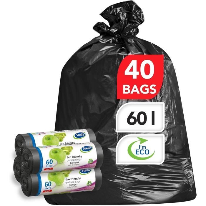 Stella Sac Poubelle - Sac À Ordures - Écologique Et Recyclable - Fait ...