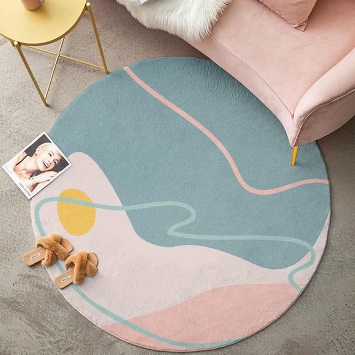 DTY-663 Style nordique décor à la maison tapis de sol filles chambre ...