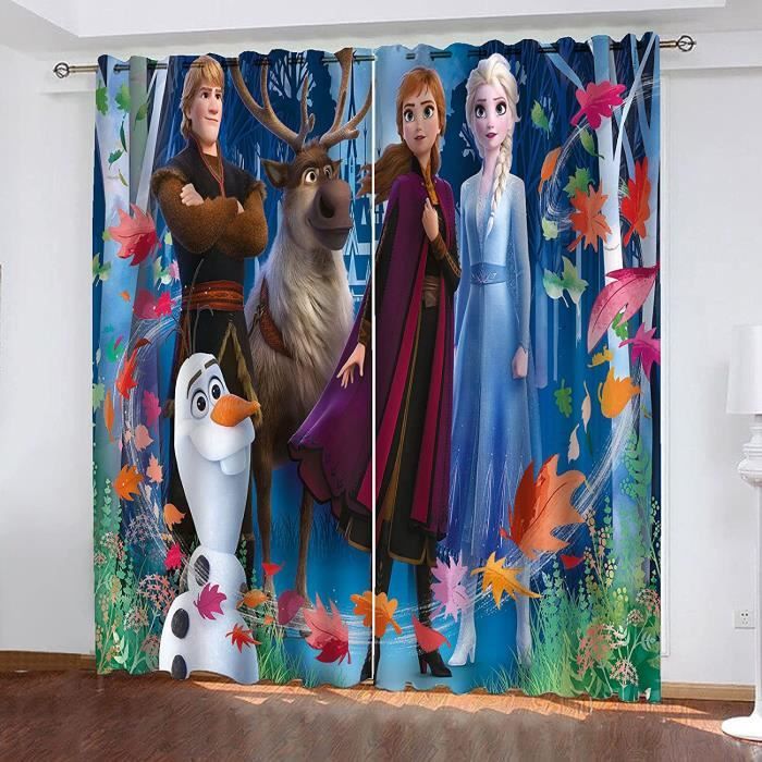 Rideaux Reines Des Neiges