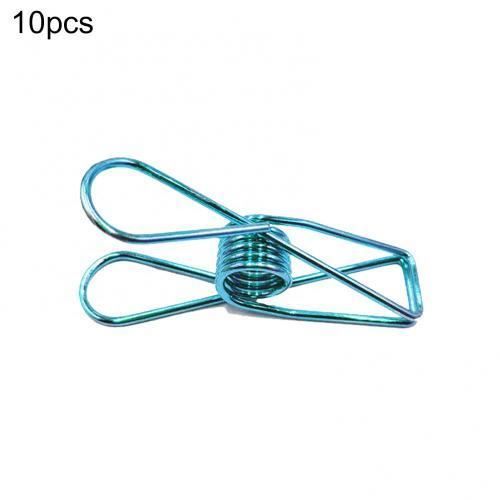 Pince à linge,Pinces à linge en acier inoxydable, lot de 10 pièces ...