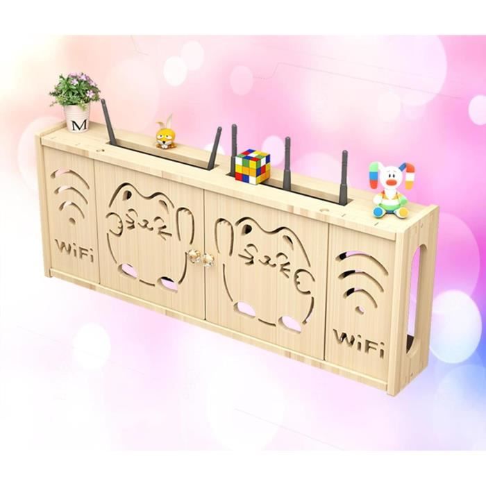Etagere Pour Decodeur Rangement Box Internet Etagere Rangement Murale ...