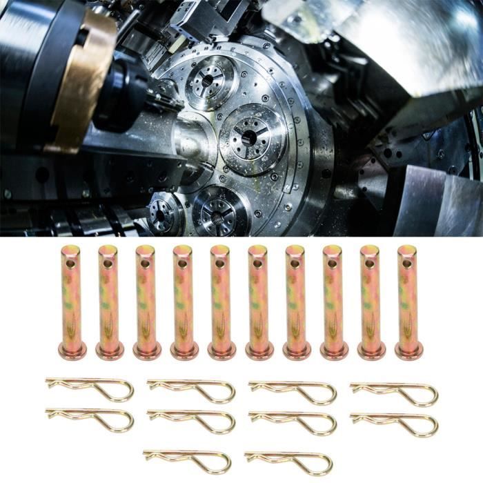 Fdit Goupille de Type R 10set R Type Pin Set Machine agricole Air Cool ...