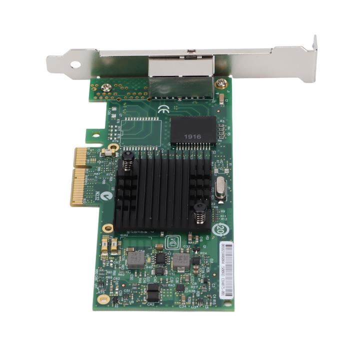 MSA Carte Réseau Rj45 Carte Réseau Pci‑Ex4 Gigabit Ethernet Rj45 ...