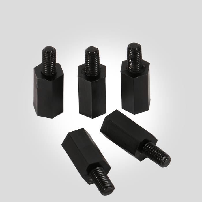 100 Pièces M2 M3 M4 Hex Mâle-Femelle/Femelle Entretoise Tête Ronde Vis ...