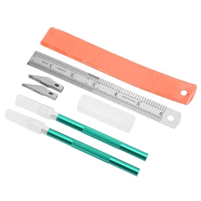 Garosa couteau artisanal Exacto Couteau Ensemble Decoupage Art ...