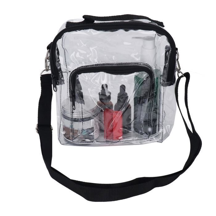 Pwshymi sac à bandoulière transparent avec fermeture éclair Sac ...